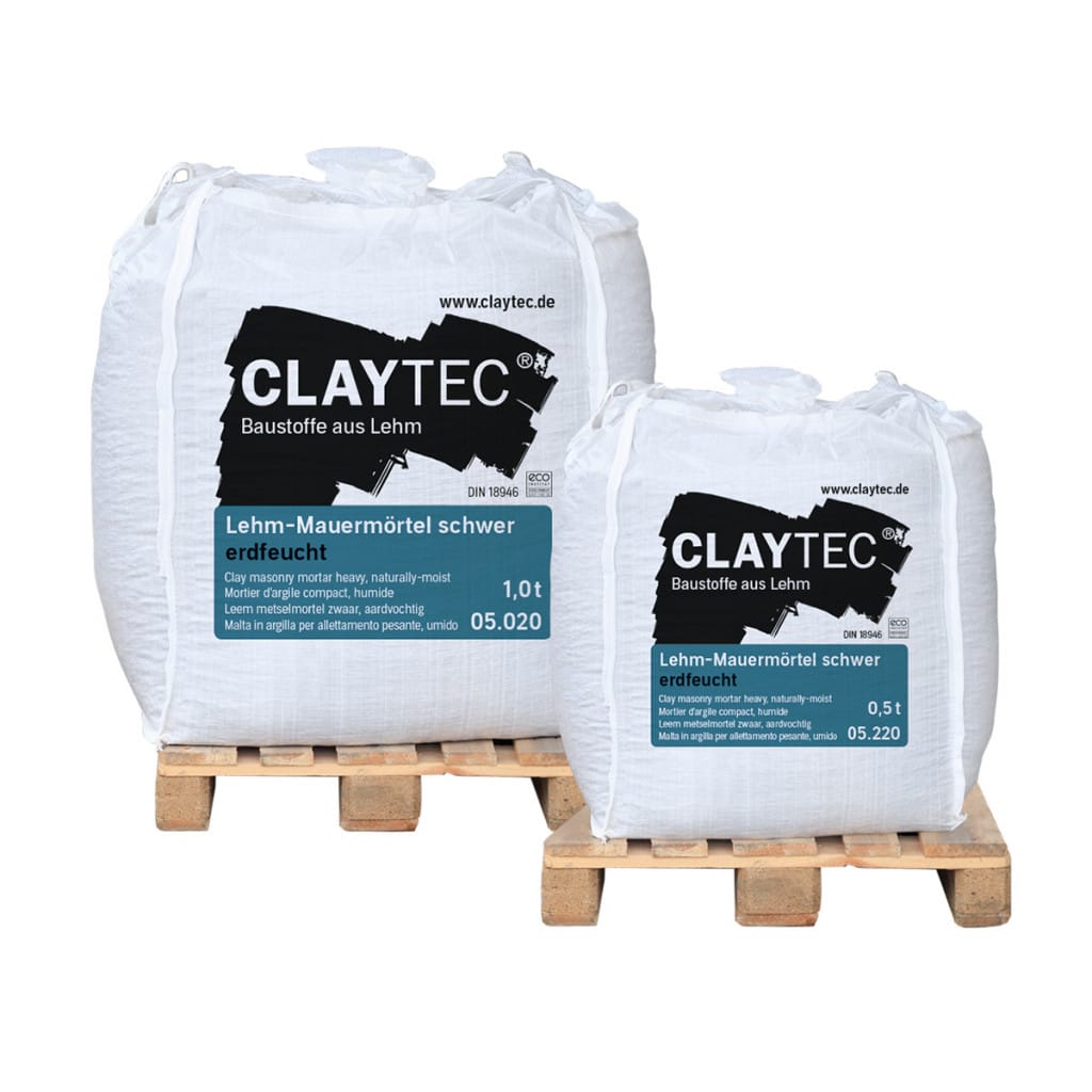Clay Bricks and Rammed Earth - Claytec - Baustoffe aus Lehm